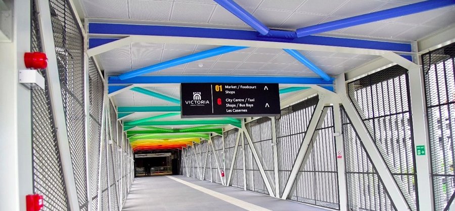 Victoria Urban Terminal: la passerelle ouverte au public (localized)