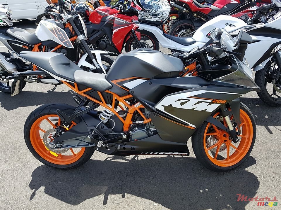 2016' KTM Rc 200 for sale. Port Louis, Mauritius
